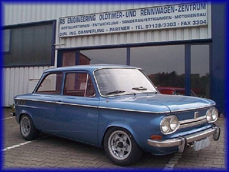 NSU TT / TTS RENNSPORTZENTRUM | Gebrauchtfahrzeuge Stand 19.5.2001